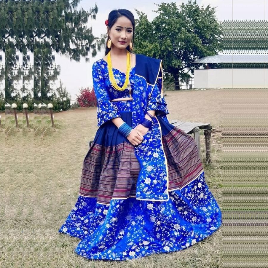 Traditional Magar Dress for Women - Nepalese Worldwide